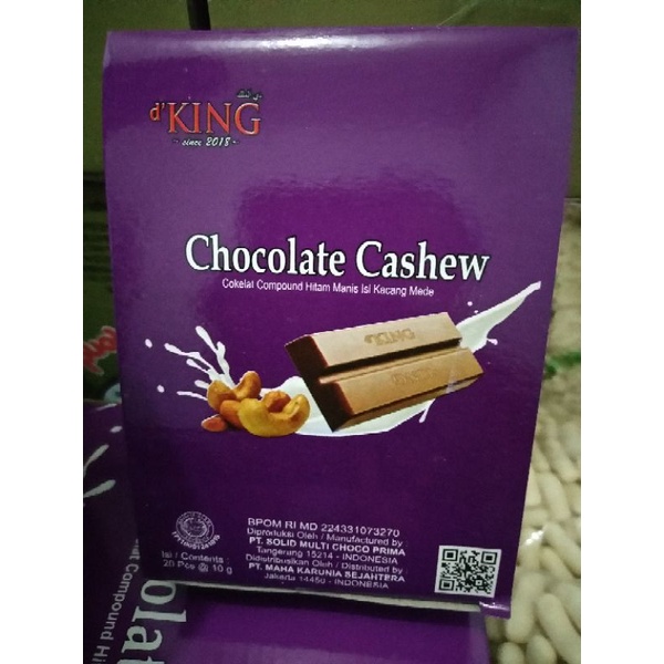 Jual coklat compound /cashew 1 pak isi 20pcs | Shopee Indonesia