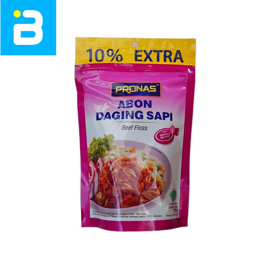 Jual Pronas Abon Daging Sapi Bawang Goreng 110 G | Shopee Indonesia