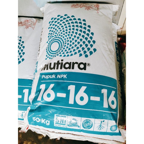Jual NPK MUTIARA 16-16-16 ORIGINAL 50KG | Shopee Indonesia