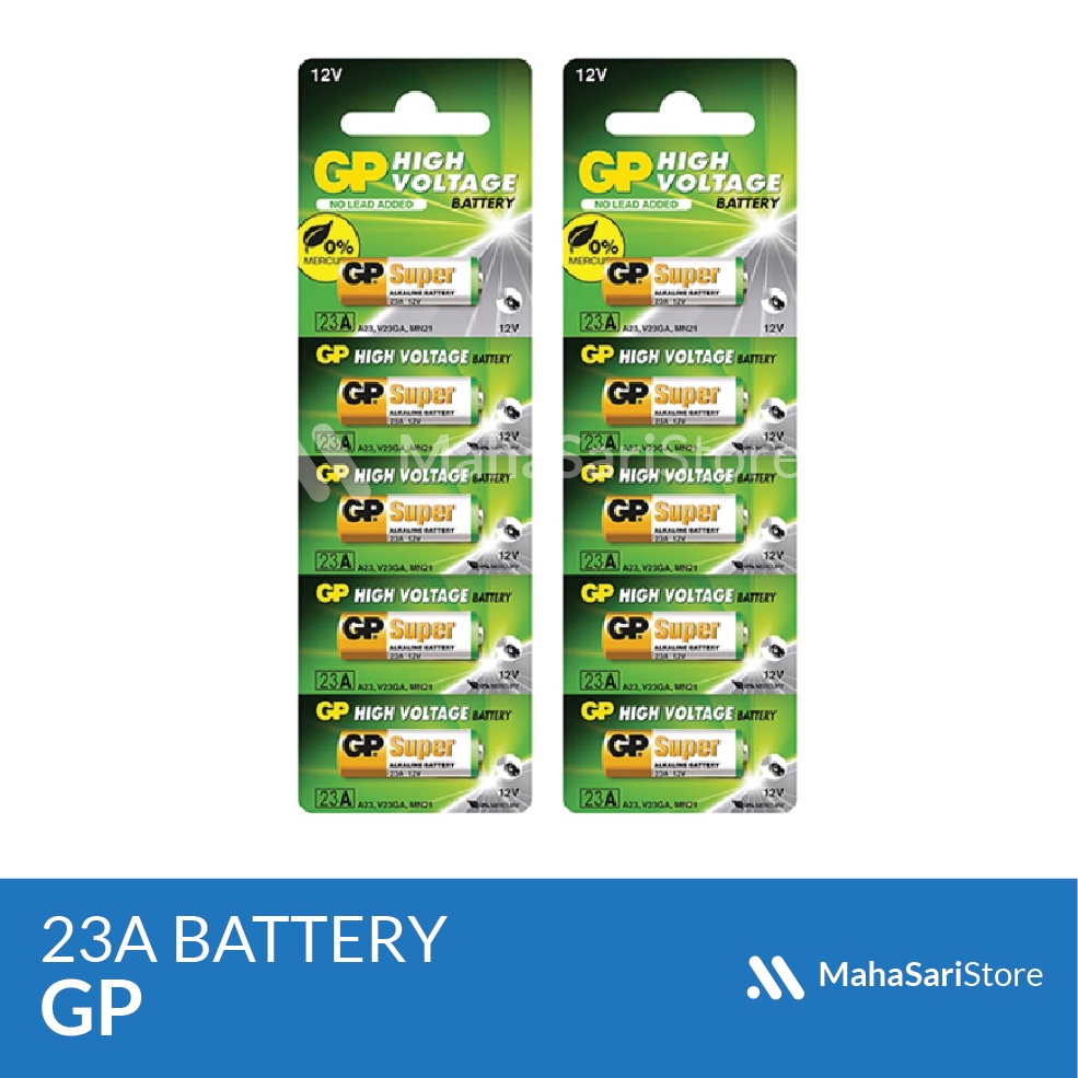 Jual Battery / Baterai / Batere GP Super Alkaline 23A A23 MN21 23AE V23GA | Shopee Indonesia