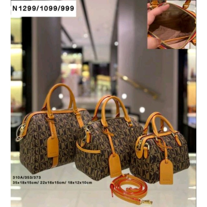 Jual Bonia original speedy monogram new | Shopee Indonesia