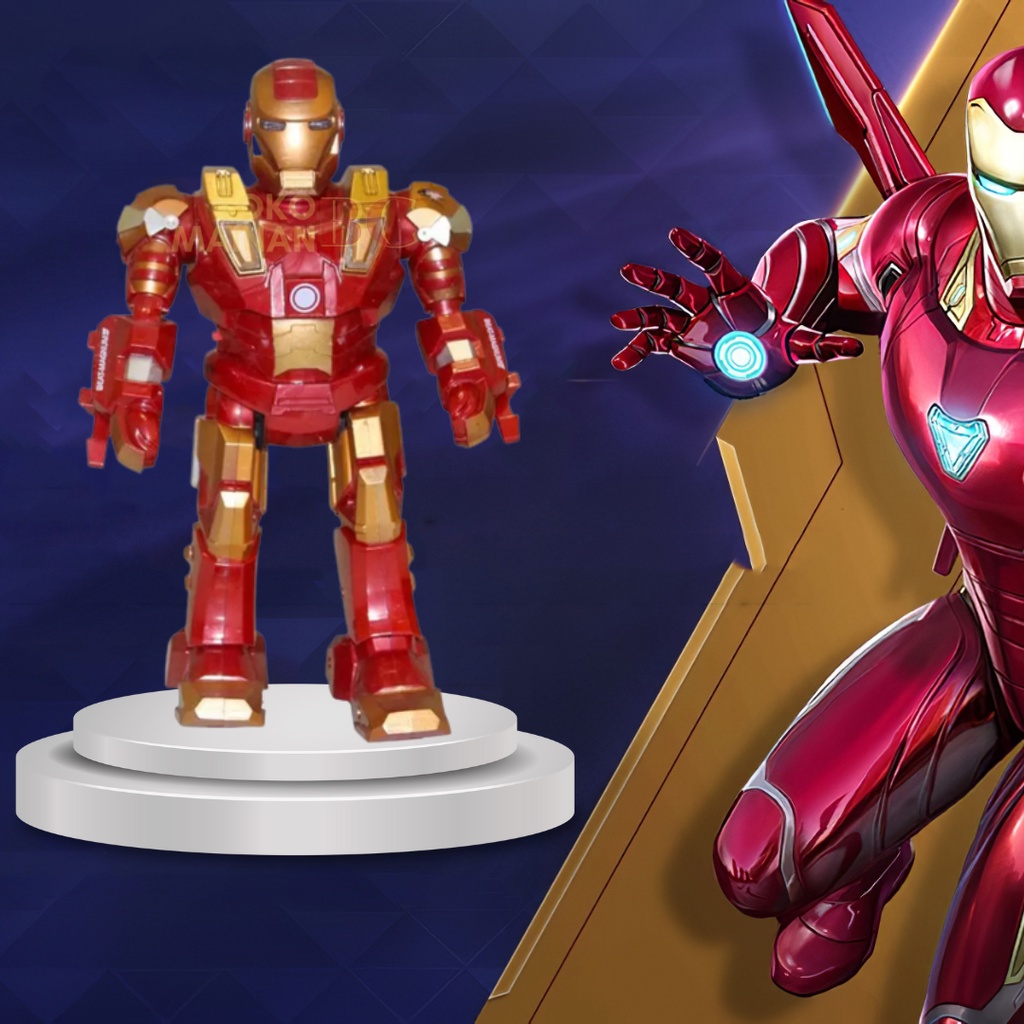 Jual Mainan Robot Iron Man Super Hero Series Infinity War Dapat Jalan ...