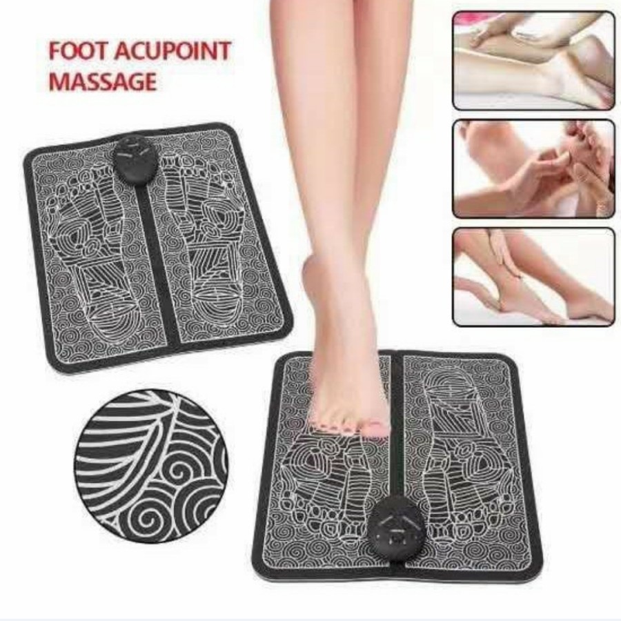 Jual Alat Pijat Kaki Elektrik Electric EMS Foot Massager Foot Mat ...