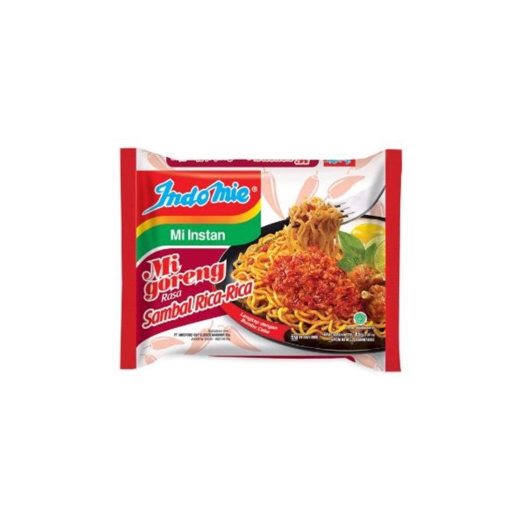 Jual Indomie Mie Goreng Sambal Rica-Rica 85 gr [5 pcs / Banded] - RICA ...