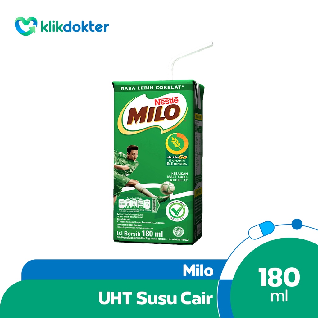 Jual Milo Kotak UHT 180ml | Shopee Indonesia