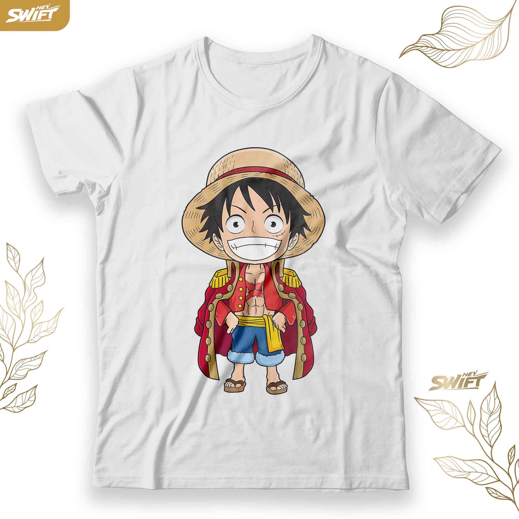 Jual KAOS Pirate King monkey d Luffy one piece anime TSHIRT BAJU DISTRO ...