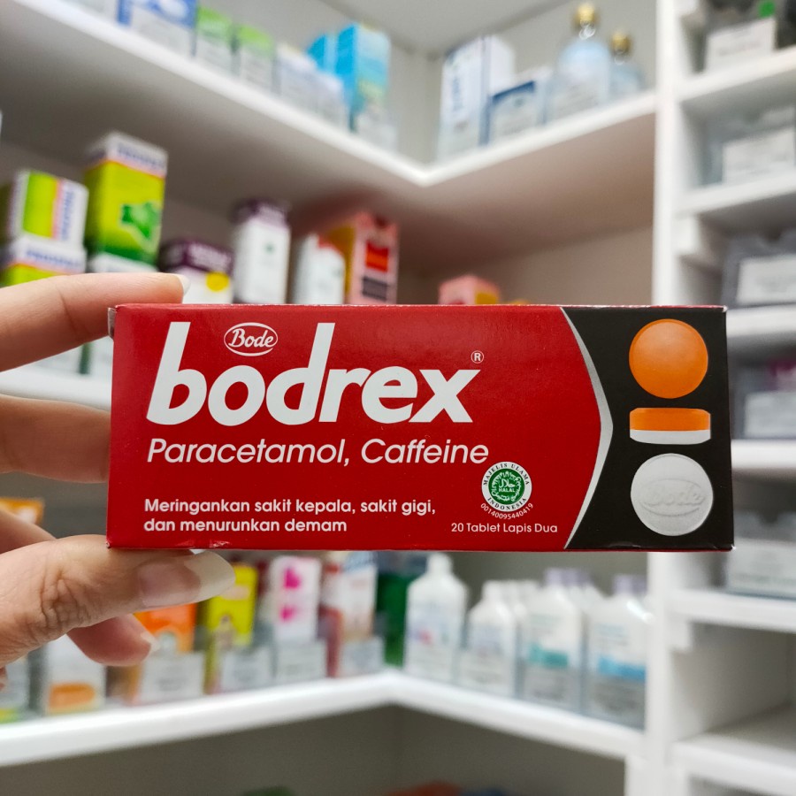 Jual Bodrex 1 Strip Isi 10 Tablet Obat Original | Shopee Indonesia