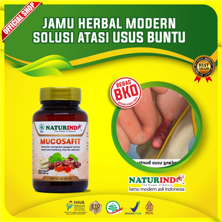 Jual Obat Usus Buntu Tanpa Operasi 100% Herbal Alami HEMOCARE MUCOSAFIT ...