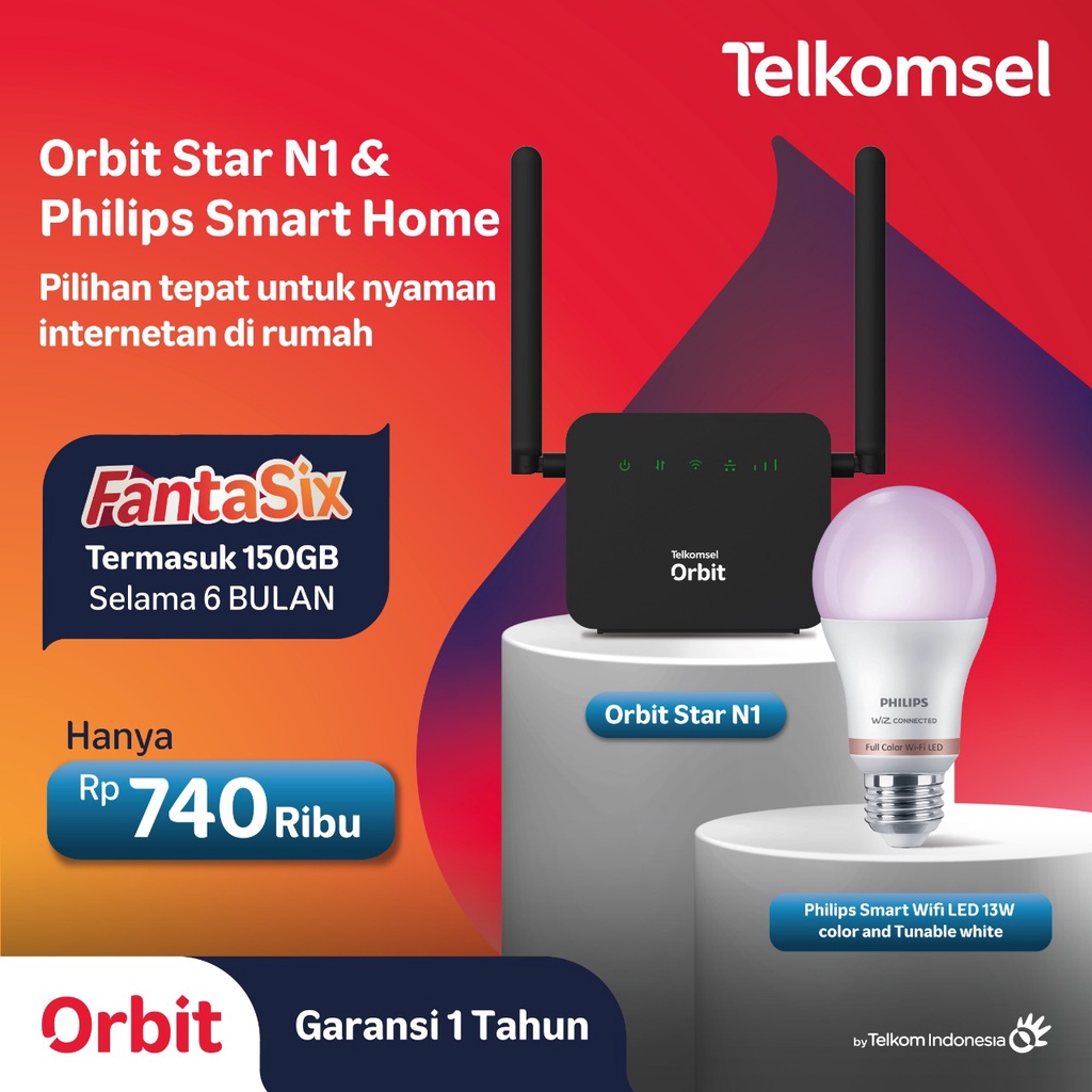Jual Modem Router Telkomsel Orbit Star N1 Modem Wifi 4G High Speed Bonus Data | Shopee Indonesia