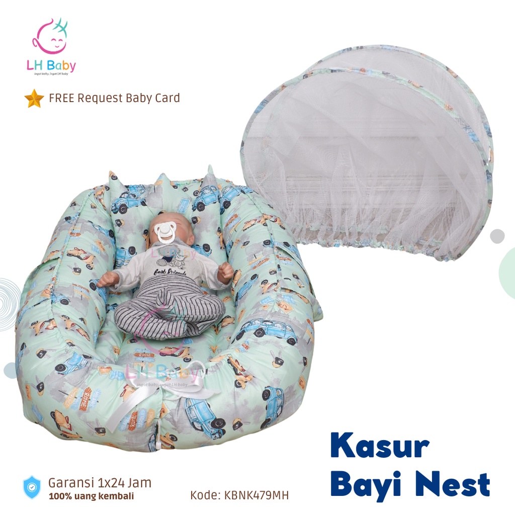 Jual Kasur Bayi Nest Perahu Karakter Terlaris Paket Perlengkapan Bayi ...