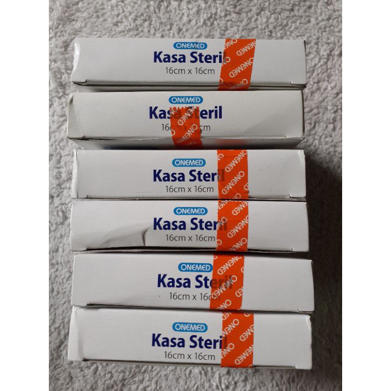 Jual Kasa Steril Onemed 16cm x16cm isi 10 pcs / Kassa Steril One Med ...