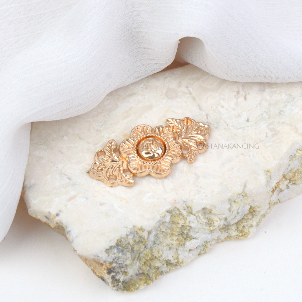 Jual Kancing Kait Baju Dress Bridal Cheongsam Nixie Gold Join Buckle ...