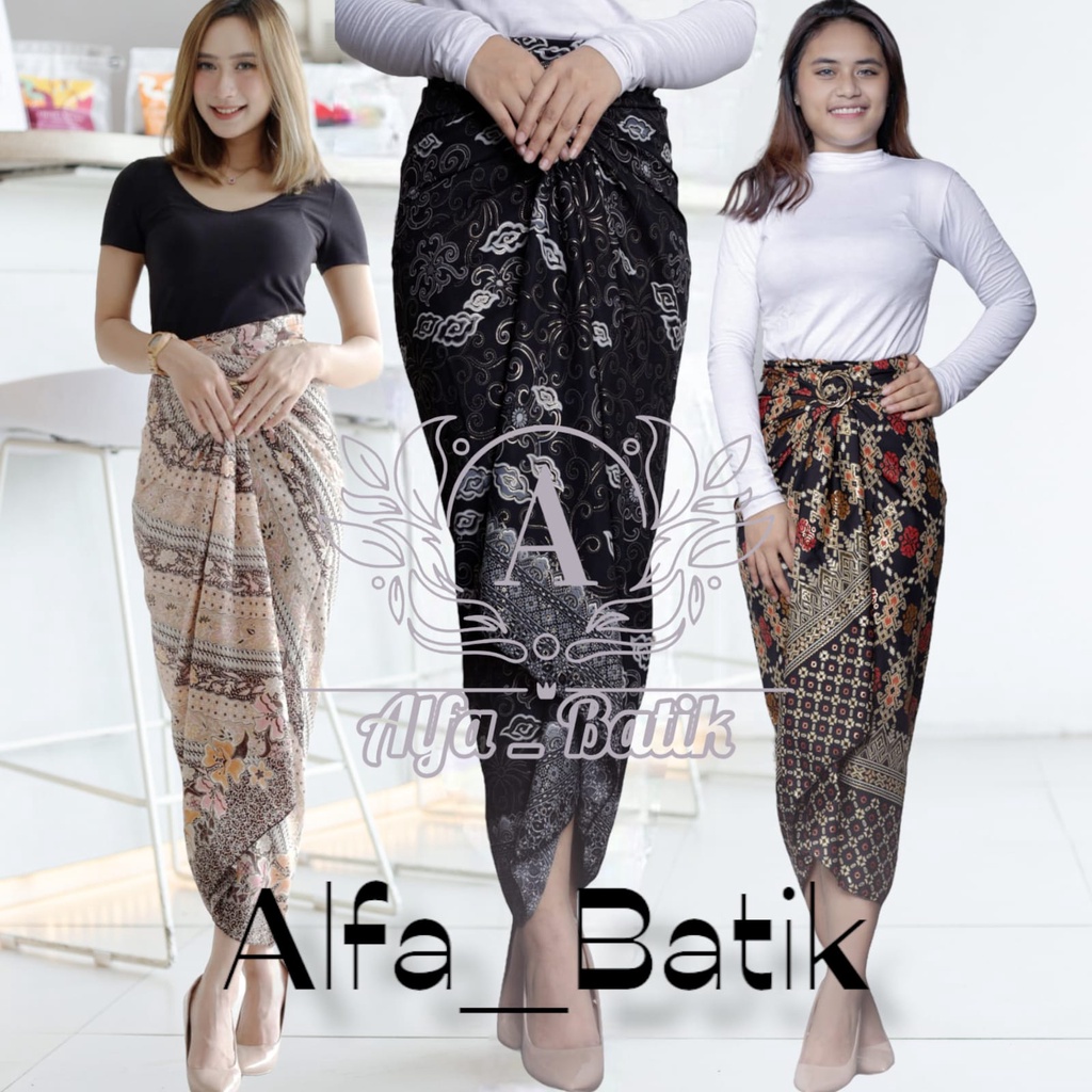 Jual ROK LILIT BATIK / ROK LILIT / BAWAHAN KEBAYA / ROK KEBAYA / ROK ...