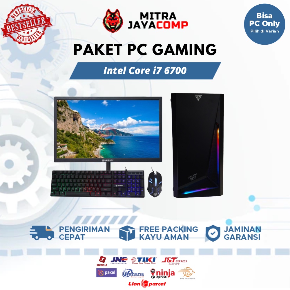 Jual PC Komputer Gaming Fullset Core i7 6700 Ram 8GB GTX 750 TI 4GB HDD ...