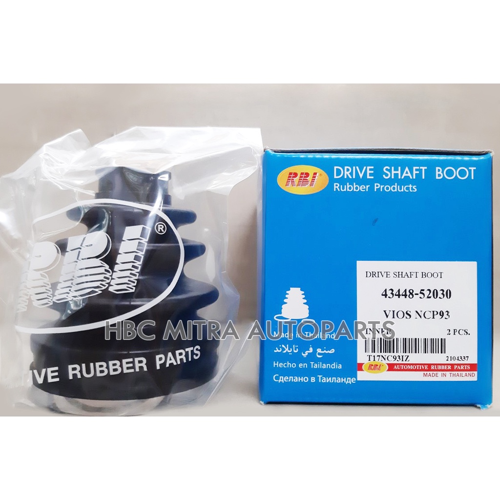Jual Karet Boot As Roda Dalam Vios Gen 2 43448-52030 RBI | Shopee Indonesia