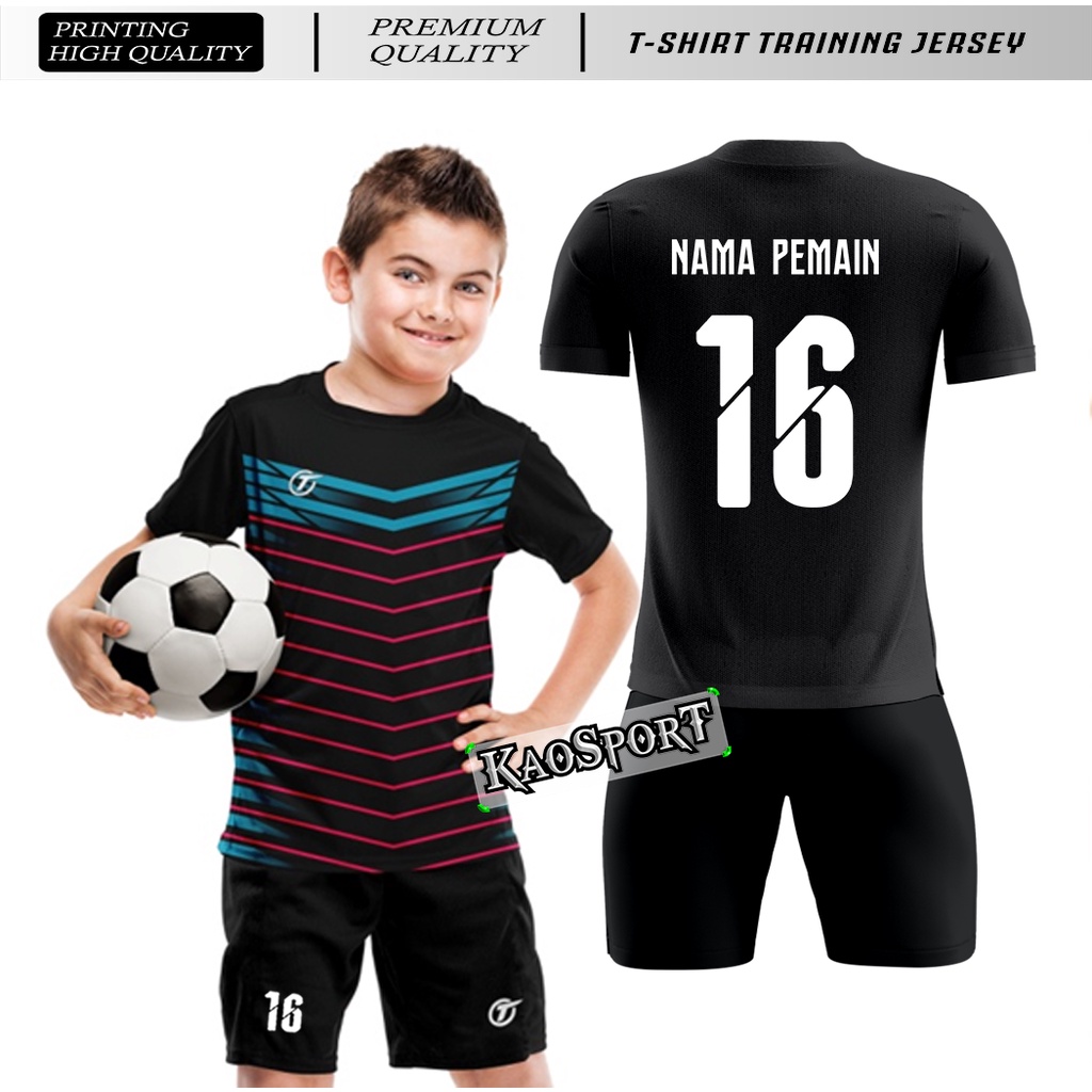 Jual JERSEY ANAK-ANAK CETAK NAMA-JERSEY VOLLY-FUTSAL-TRAINING-KOSTUM ...