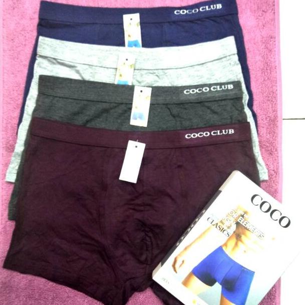 Jual Stok Terbatas Boxer Pria Coco Club 5315 (isi 2pcs) | Shopee Indonesia