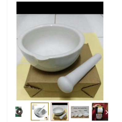 Jual Alat Penumbuk Obat ukuran 6 cm /Mortar penumbuk obat | Shopee ...