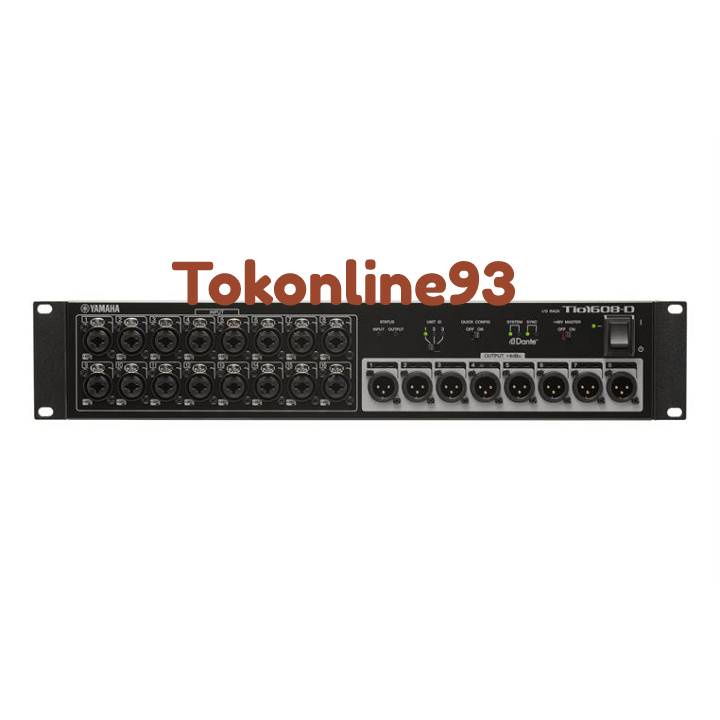 Jual Yamaha TIO1608-D TIO 1608D TIO1608 Digital StageBox with Dante ...