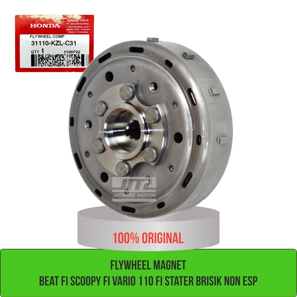 Jual Flywheel magnet magnit beat scoopy vario 110 fi stater brisik ...