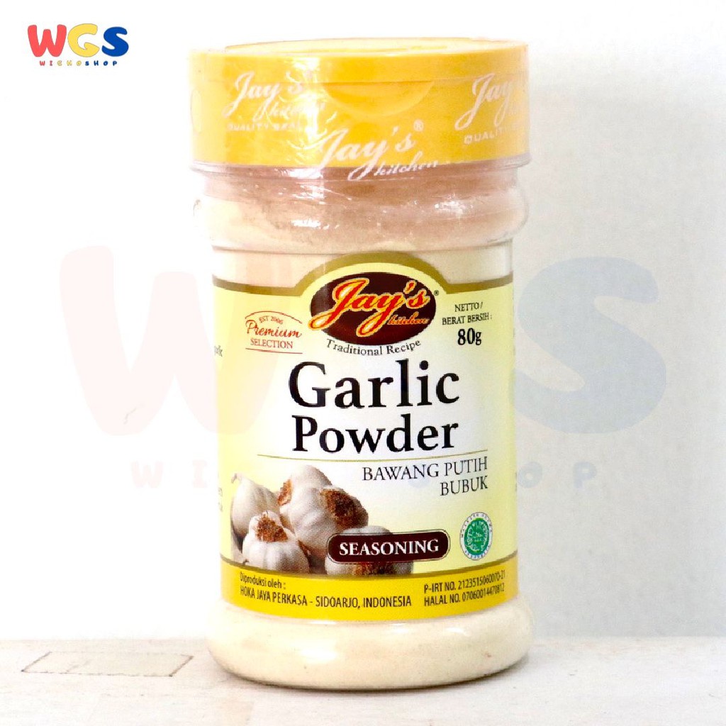 Jual Jay's Kitchen Jays Garlic Powder 80g - Bawang Putih Bubuk | Shopee ...
