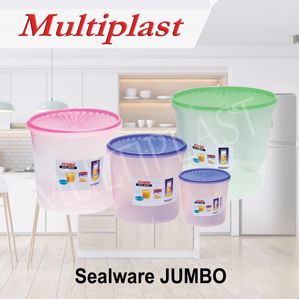 Jual Toples Plastik Sealware 5 Liter Toples Kedap Udara JUMBO MULTIPLAST | Shopee Indonesia