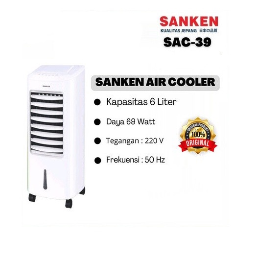 Jual SANKEN SAC39 AIR COOLER 6 LITER | Shopee Indonesia