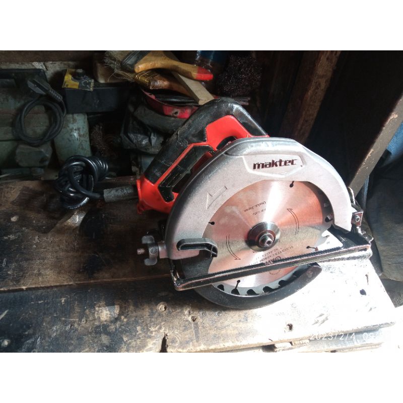 Jual Mesin Sirkular Maktec MT583/MT 580 7 inchi Kondisi Bekas Original | Shopee Indonesia
