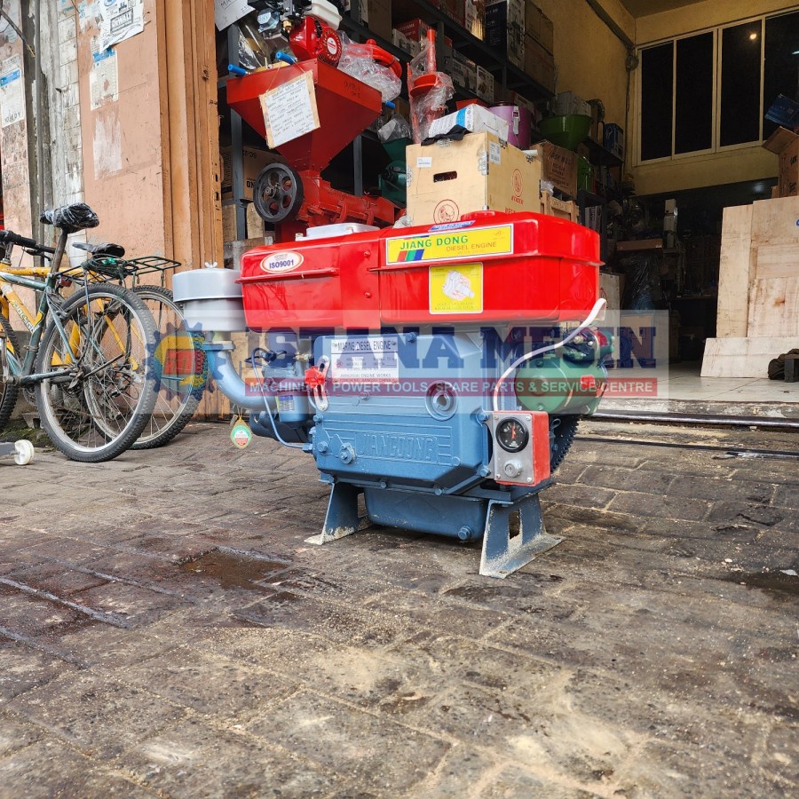 Jual MESIN PENGGERAK DIESEL JIANGDONG S1100 B2 D STARTER 16PK DOUBLE LAHAR | Shopee Indonesia