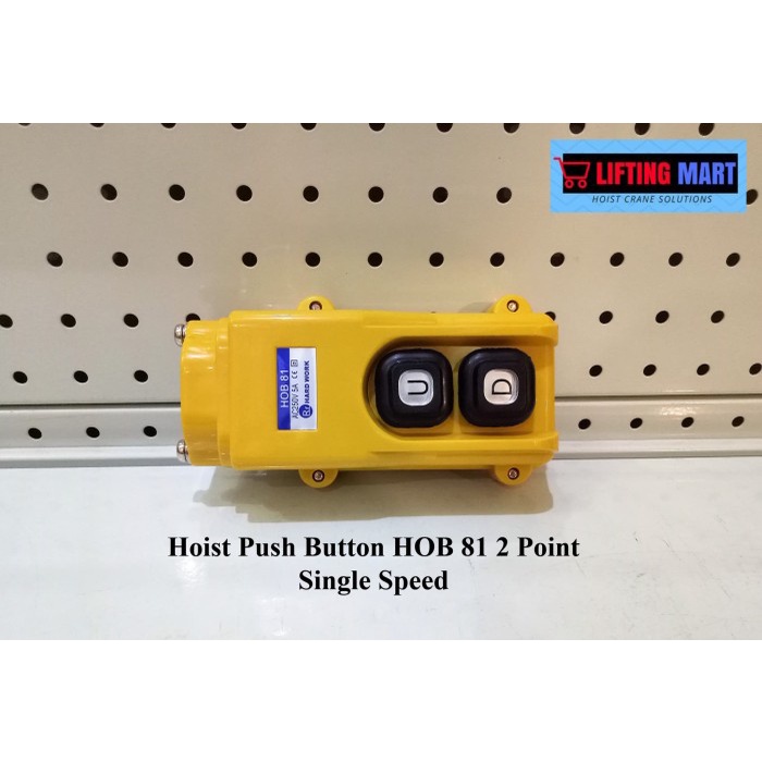 Jual Best Seller Hoist Push Button [Hob 81] Two Point Single Speed ...