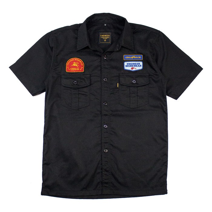 Jual Engineer Workwear - BRACKETS Shirt Series Kemeja Pendek, Casual ...