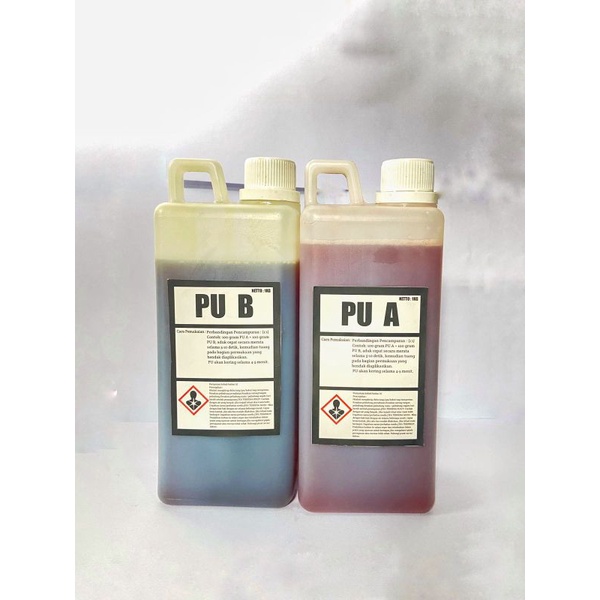 Jual PU FOAM PU A 1kg dan PU B1kg (1set 2kg) | Shopee Indonesia