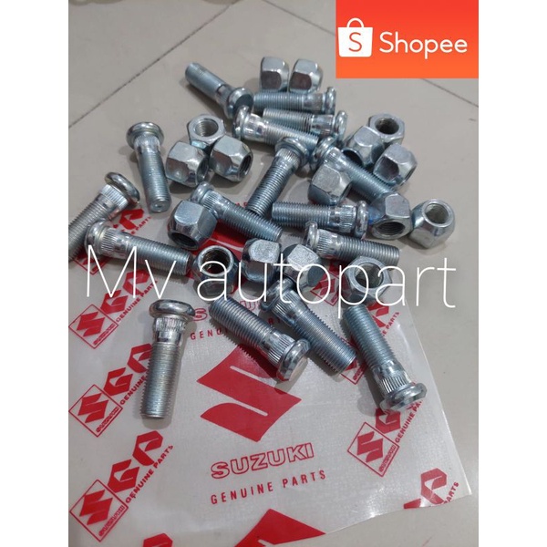 Jual Baut dan mur roda 1pc Suzuki New Carry Minibus Original | Shopee ...