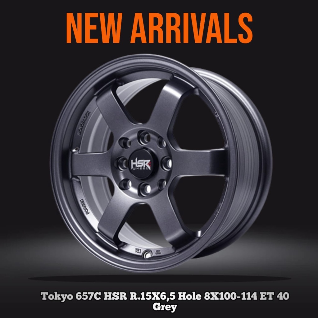 Jual VELG MOBIL JDM RACING TIPE TOKYO HSR RING 15 TOKYO HSR LUBANG 4 PCD 4X100 4X114,3 GUN METAL ...
