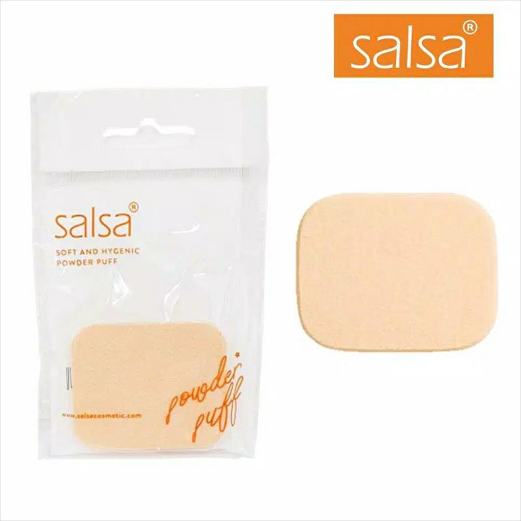 Jual [JURAGAN JPO] SALSA Spon Basah Bedak Bulat & Persegi Puff Spons ...