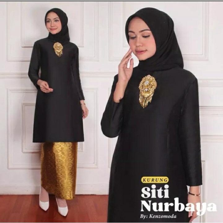 Jual Setelan Songket Siti Nurbaya || Set Baju Kurung Melayu Tradisional ...