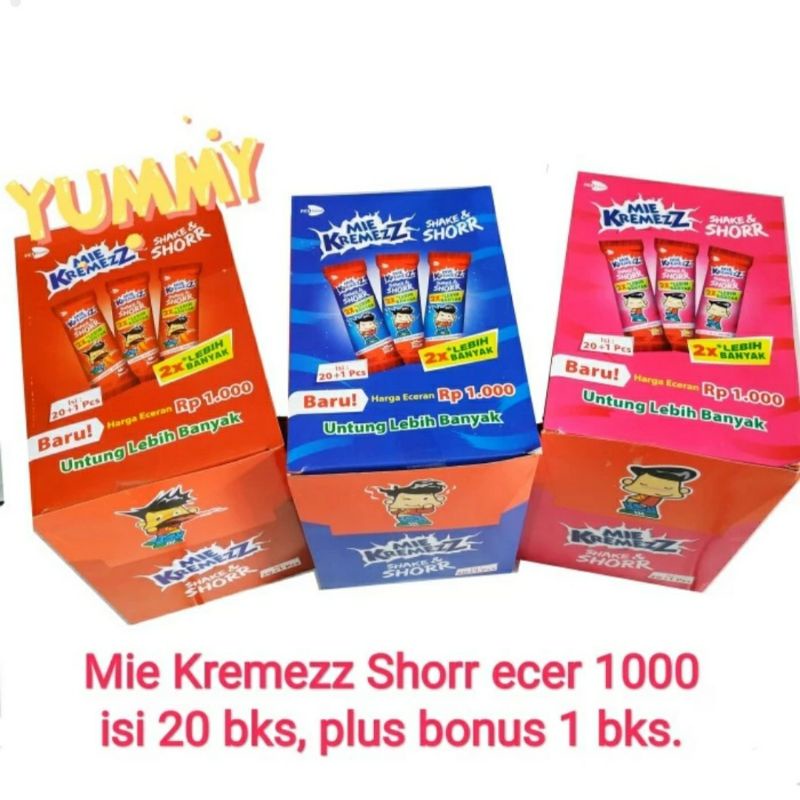 Jual mie kremezz shorr | kremez shor mi kremes | Shopee Indonesia