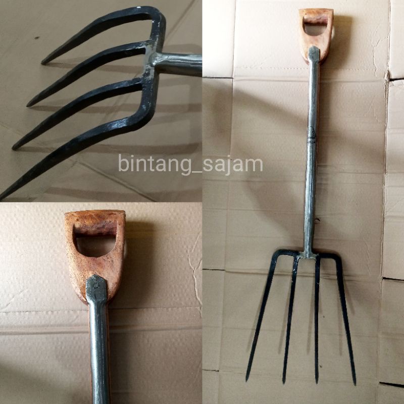 Jual garpu injak tanah baja asli asli sukabumi | Shopee Indonesia