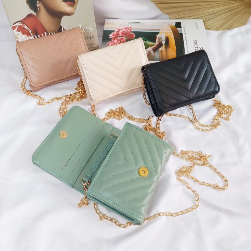 Jual tas dompet wanita tas selempang wanita silvana tas dompet hp ...