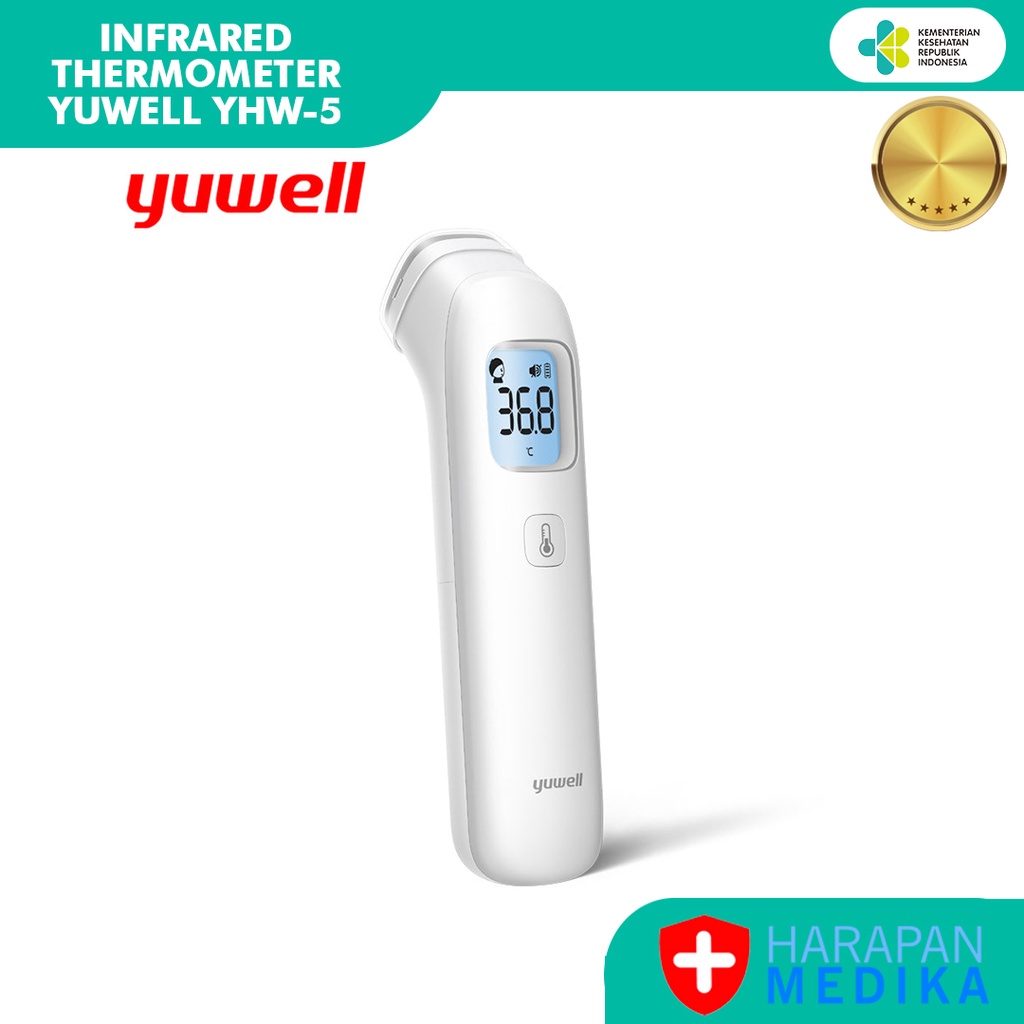 Jual Thermometer Head Yuwell Infrared YHW - 5 3 in 1 Sensor termometer | Shopee Indonesia