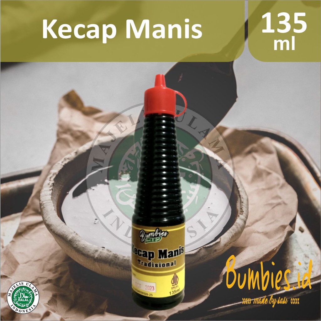 Jual Kecap Manis Tradisional Bumbies Condiment 135ml HALAL | sweet soy ...