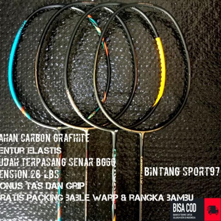 Jual Model Baru RAKET BADMINTON CARBONEX 21 IMPORT FREE PASANG SENAR ...
