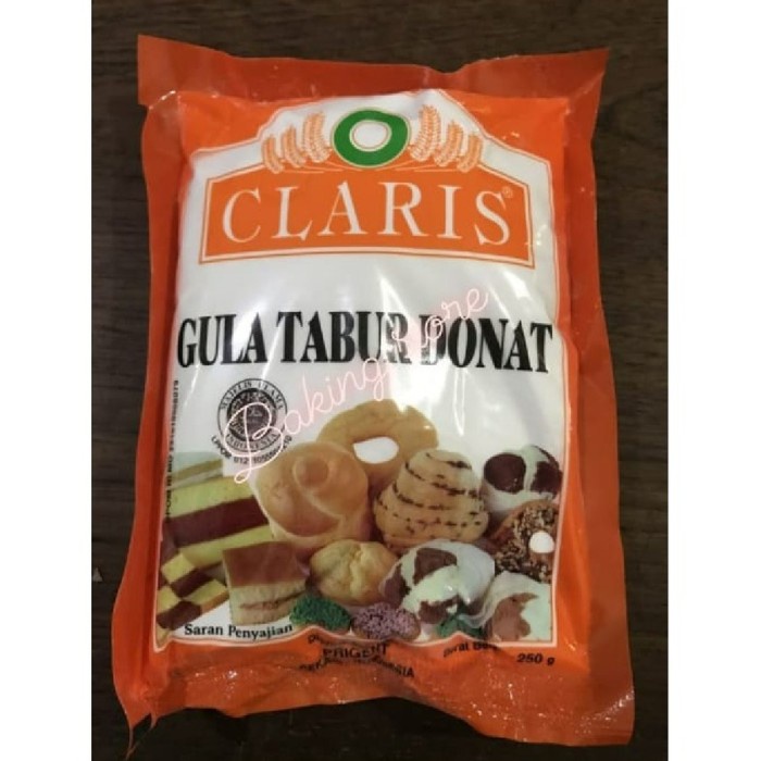 Jual Gula Tabur Donat Claris 16x250gr - Gosend Only!!! | Shopee Indonesia