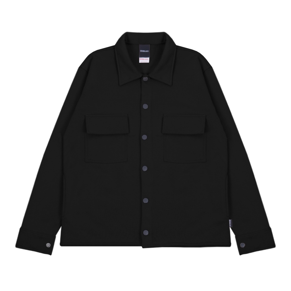 Jual Dobujack Jacket Fleece Cheita Black | Shopee Indonesia