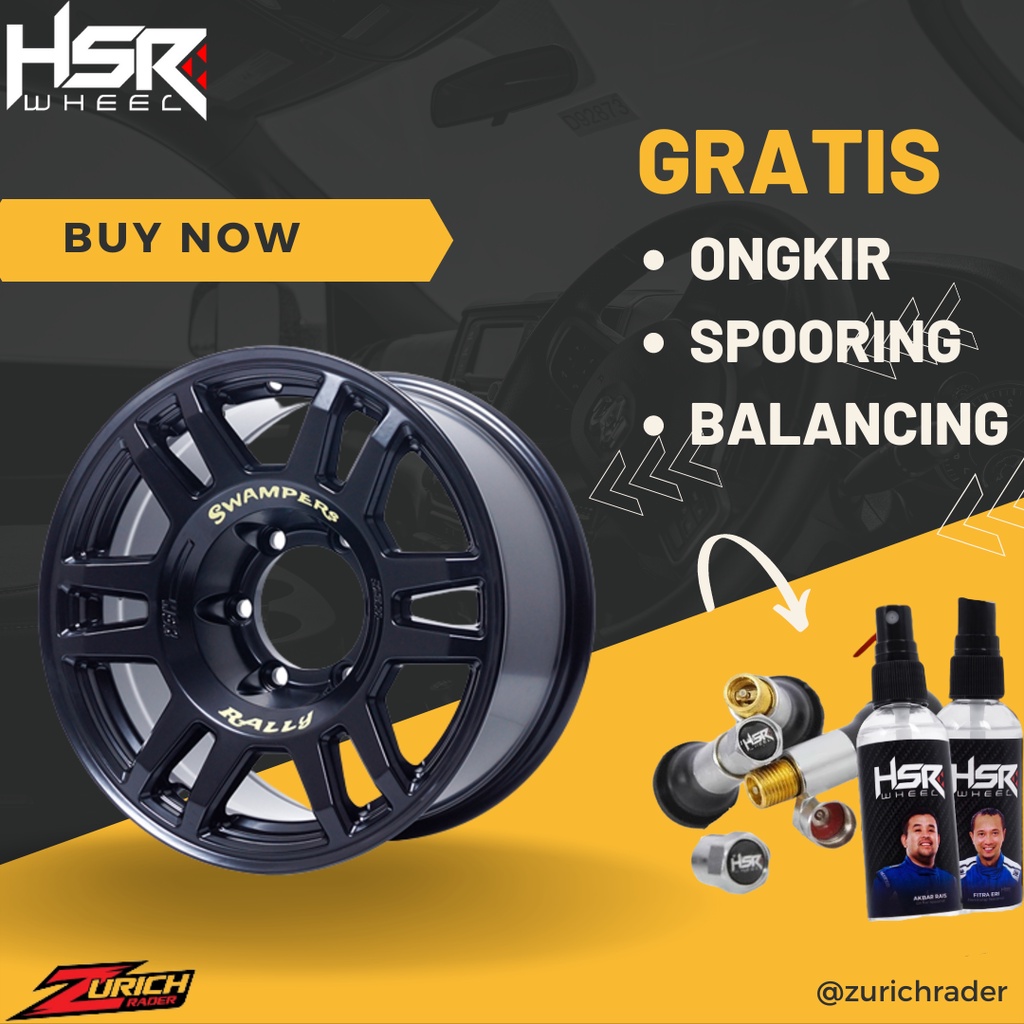 Jual Velg / Pelek Mobil Triton Strada Hilux 4x4 R16 Lebar 8 inchi Hole ...