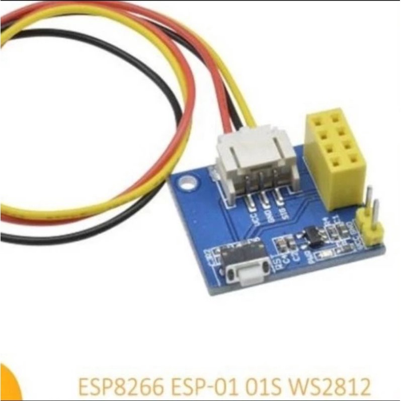 Jual ES8266 ESP-01 ESP-01S RGB MODULE SHIELD WS2812 WS2812B ARDUINO_UNO ...