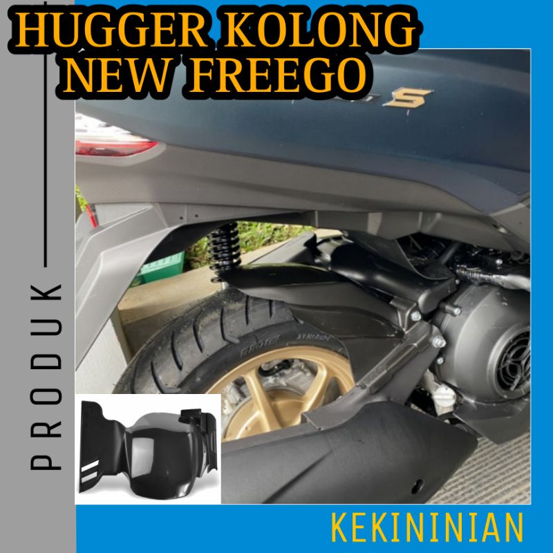 Jual Hugger Spakbor Kolong Yamaha New Freego S 2023 TGP Penahan Lumpur Freego | Shopee Indonesia