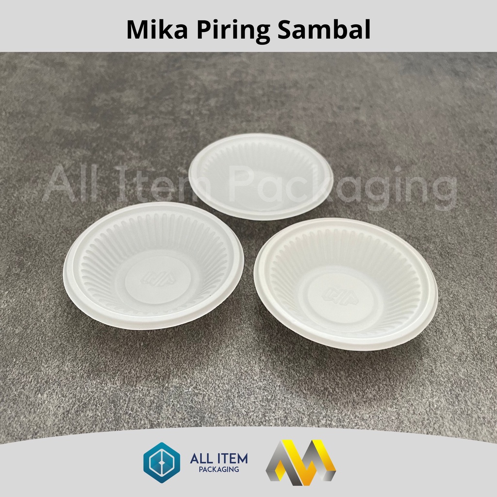 Jual Mika Sambal MKP / Piring Sambal / Tempat Tray Saus / Mika Tester ...