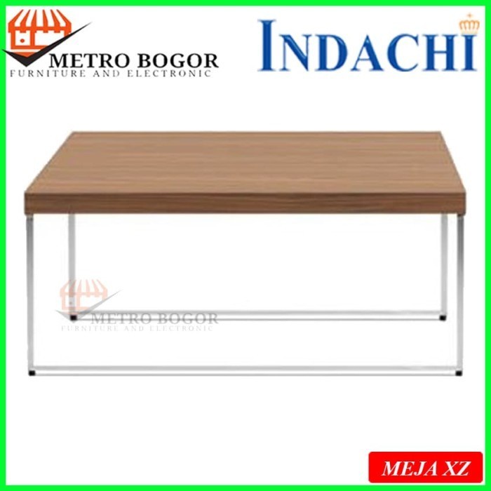Jual Coffee Table INDACHI XZ WALNUT 80x80 MURAH | Shopee Indonesia
