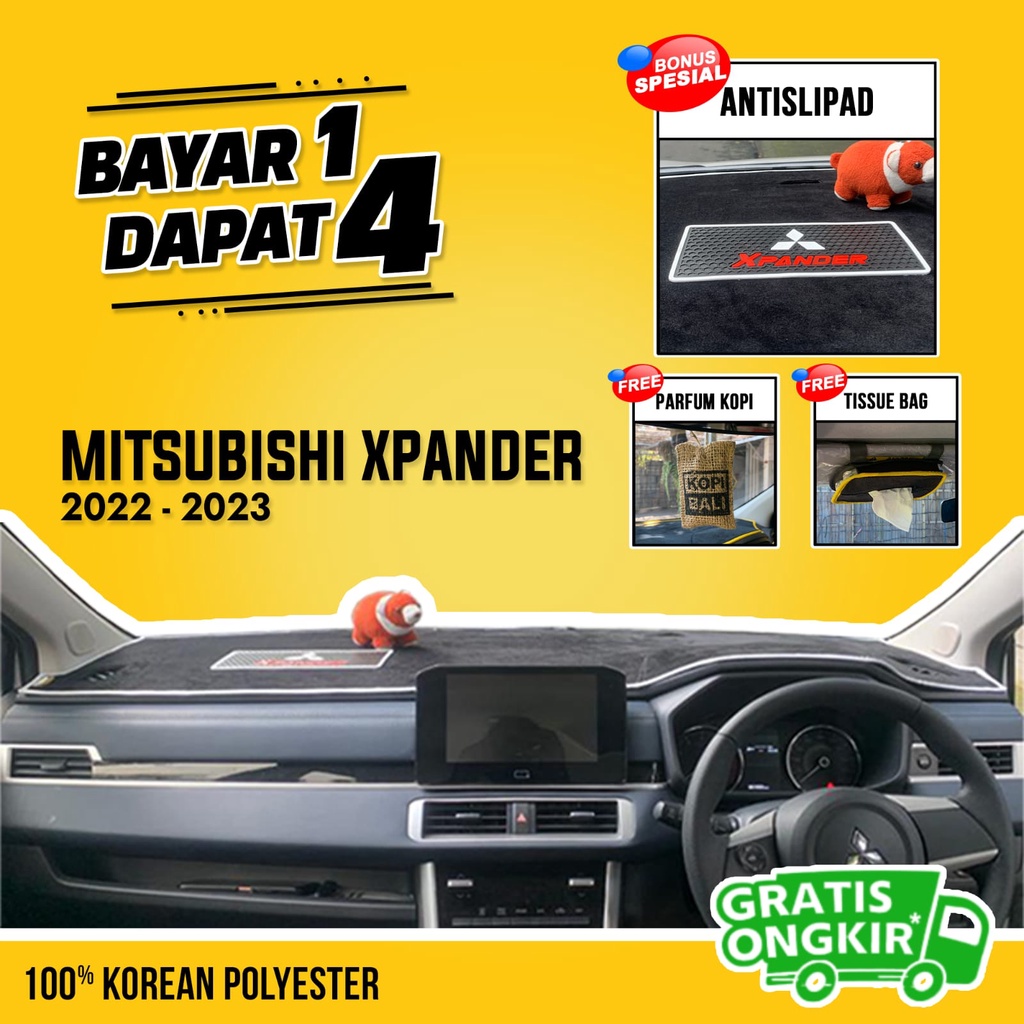 Jual BELI 1 DAPAT 4 | Cover Dashboard Mitsubishi Xpander New Pelindung ...